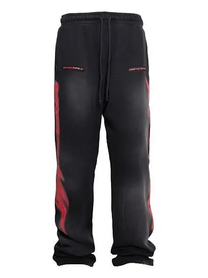 HELLSTAR Motion Blur Sweatpants - Black