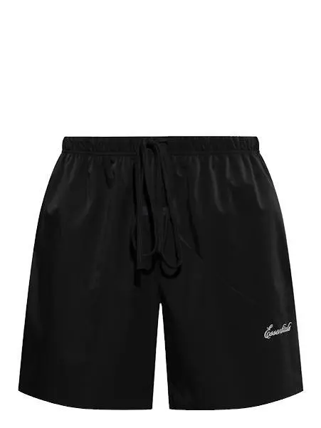 Fear Of God Essentials Nylon Soccer Short - Jet Black