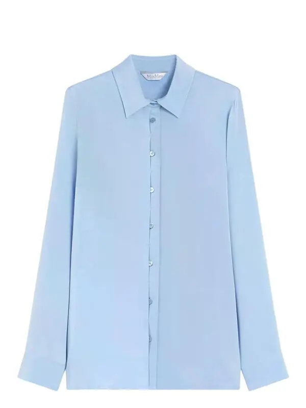 Max Mara Buttoned Shirt - Blue