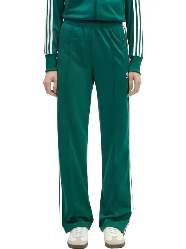Adidas Side-striped Track Pants - Green