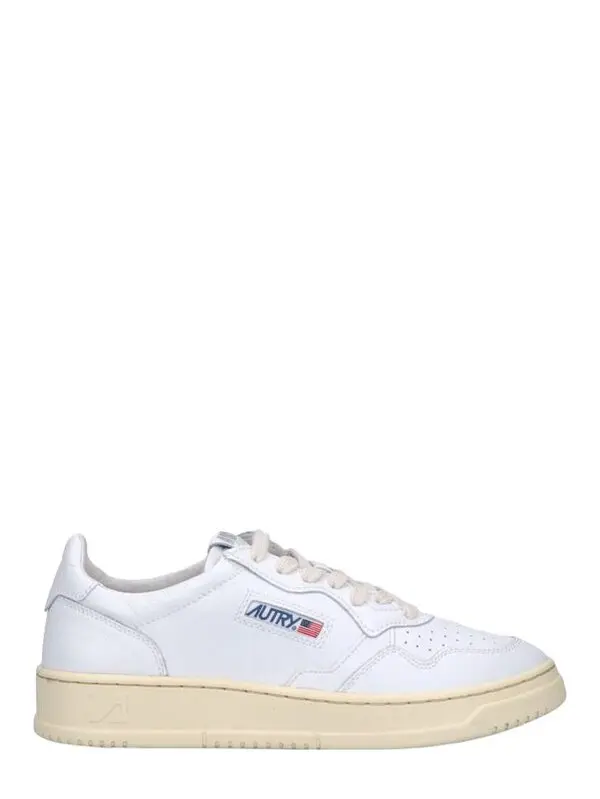 AUTRY Leather Sneakers - White