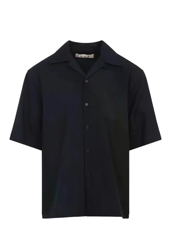 Marni Wool Shirt - Black