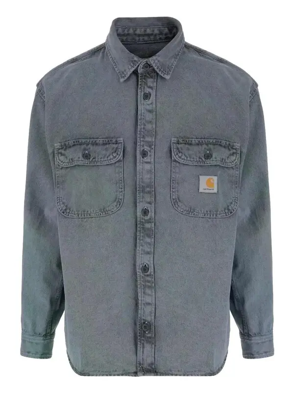 Carhartt Work In Progress Salinac Pocket-flap Shirt Jacket - Grey