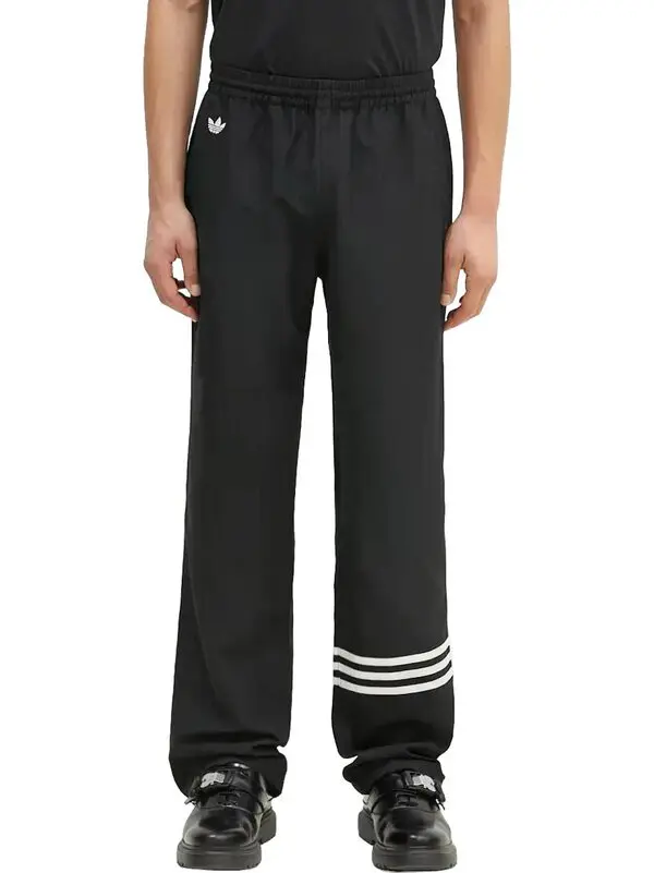 Adidas 3-stripe Logo Track Pants - Black