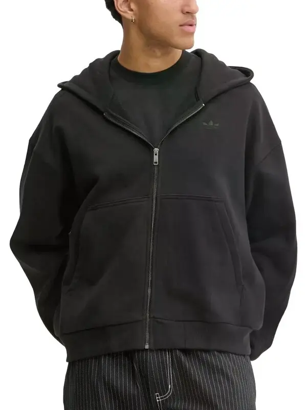 Adidas Zip-up Hoodie - Black