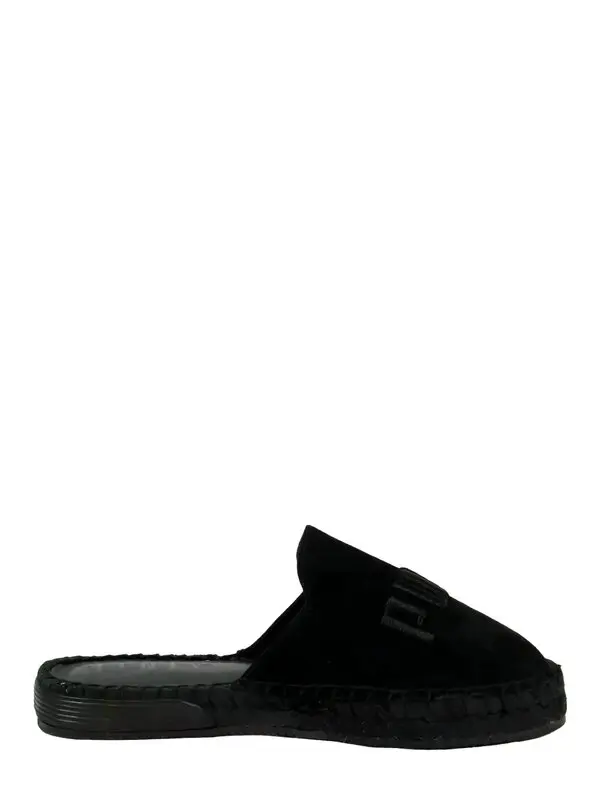PUMA X Fenty Rihanna Suede Espadrilles - Black