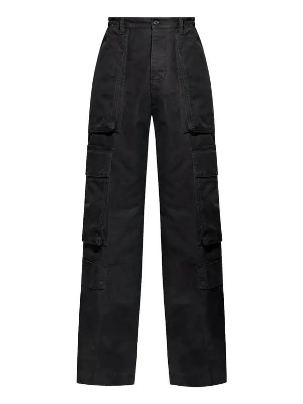Dsquared2 Multi-pocket Cargo Trousers - Black