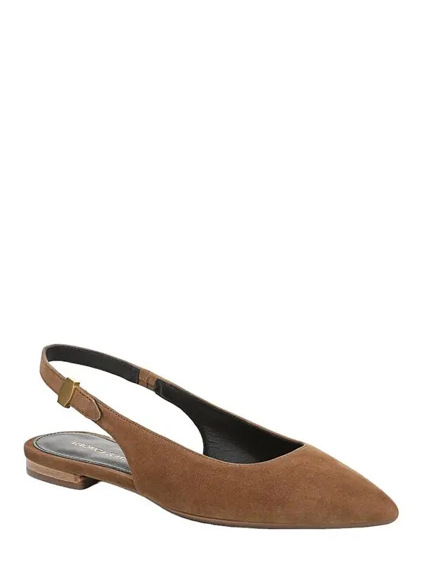 Veronica Beard Shina Slingback Flats - Hazelwood