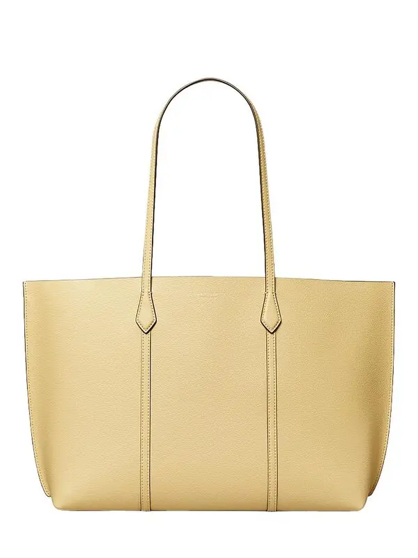 Tory Burch Perry Leather Tote - Praline