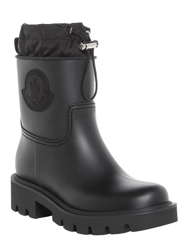 Moncler Kickstream Rain Booties - Black
