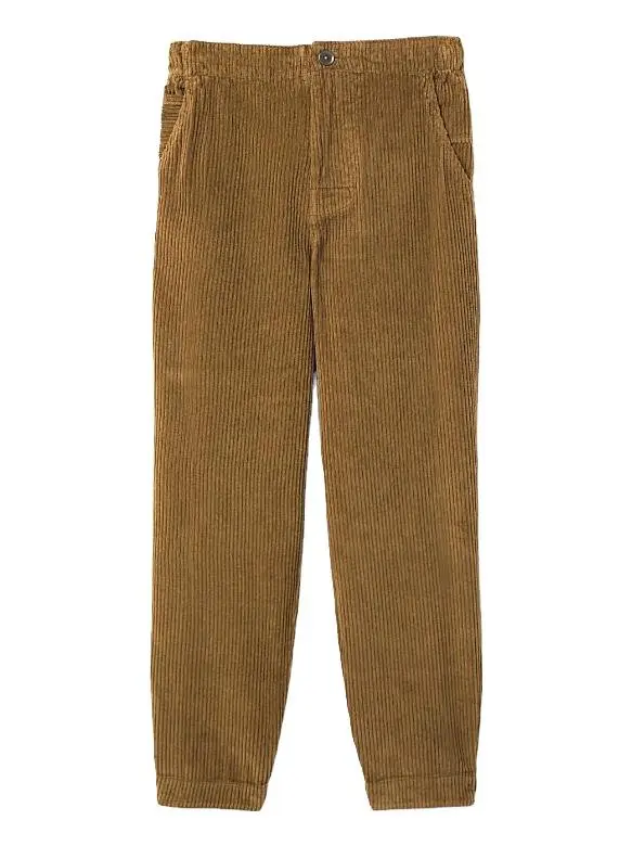 Junk Food Clothing Corduroy Easy Pant - Washed Leather