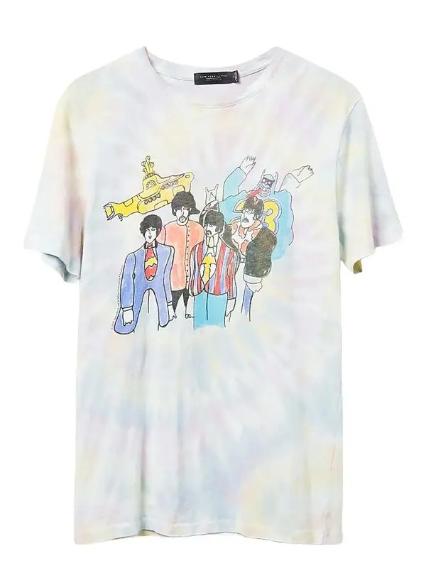 Junk Food Clothing The Beatles Yellow Sub Vintage T-shirt - Tie Dye