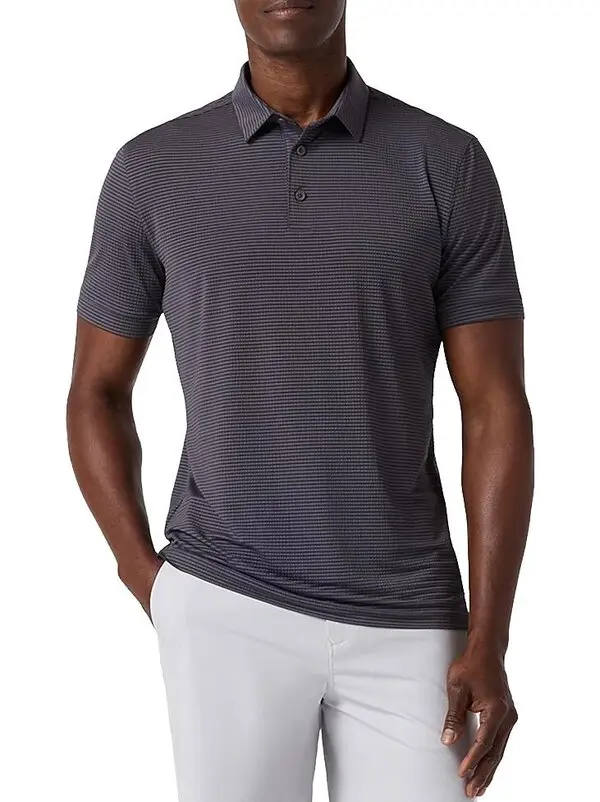 Mizzen+main Copa Short Sleeve Polo - Pewter