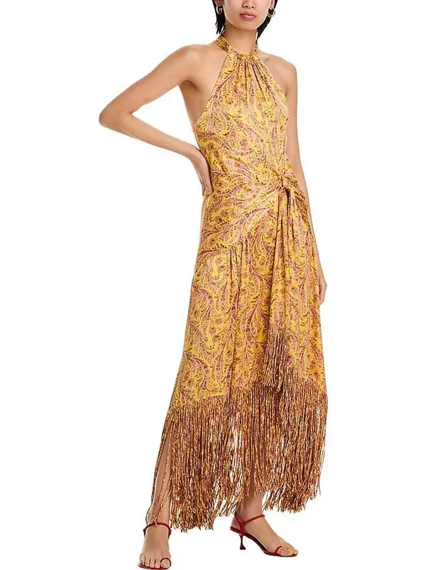 Cinq À Sept Teresa Maxi Dress - Lemon Grass