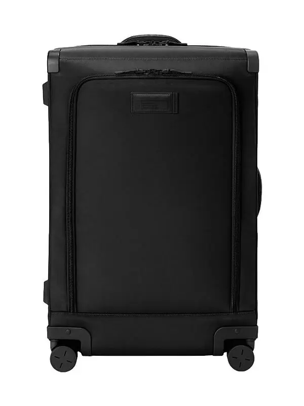 Dagne Dover 28.5" Checked Rolling Suitcase - Onyx