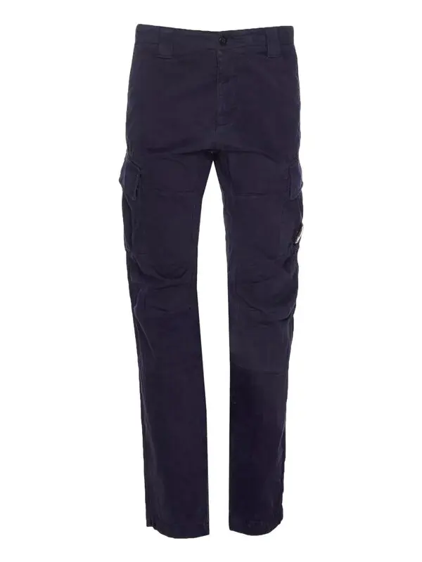 C.P. COMPANY Cotton Cargo Trousers - Blue