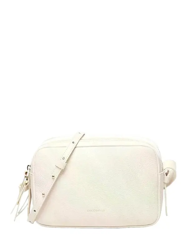 COCCINELLE Malory Double-zip Shoulder Bag - Neutrals