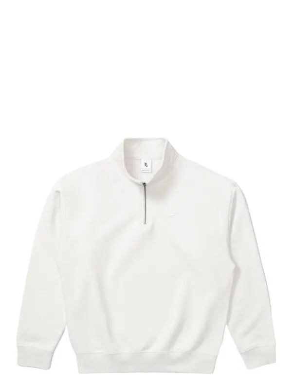 Nike Quarter Zip Top - White