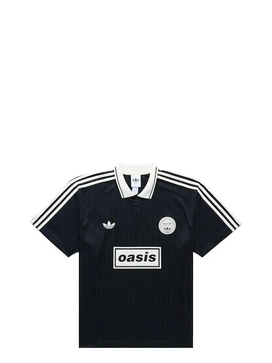 Adidas X Oasis Tour Jacquard Jersey - Black