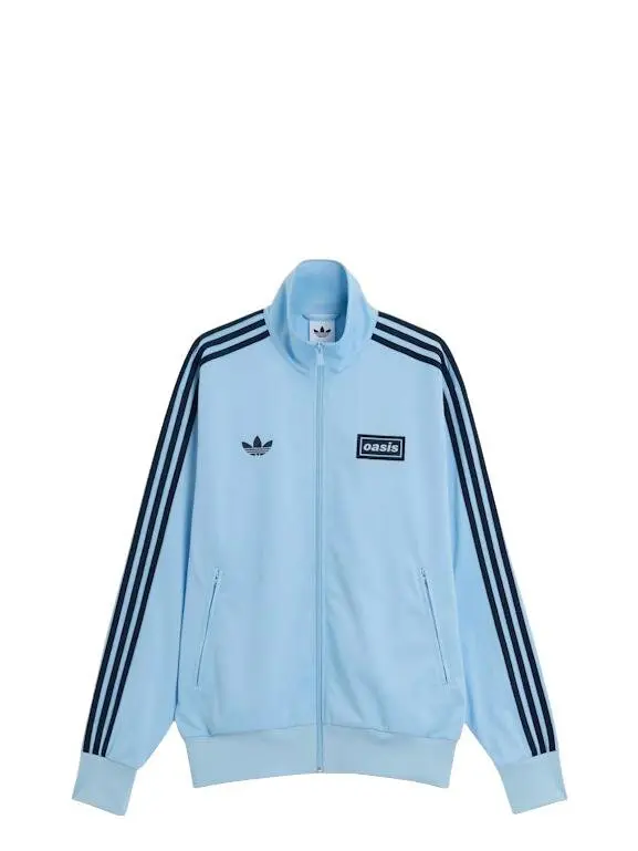 Adidas X Oasis Tour Firebird Track Top - Clear Sky Blue