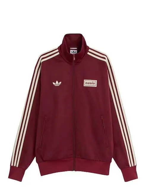 Adidas X Oasis Tour Firebird Track Top - Noble Maroon