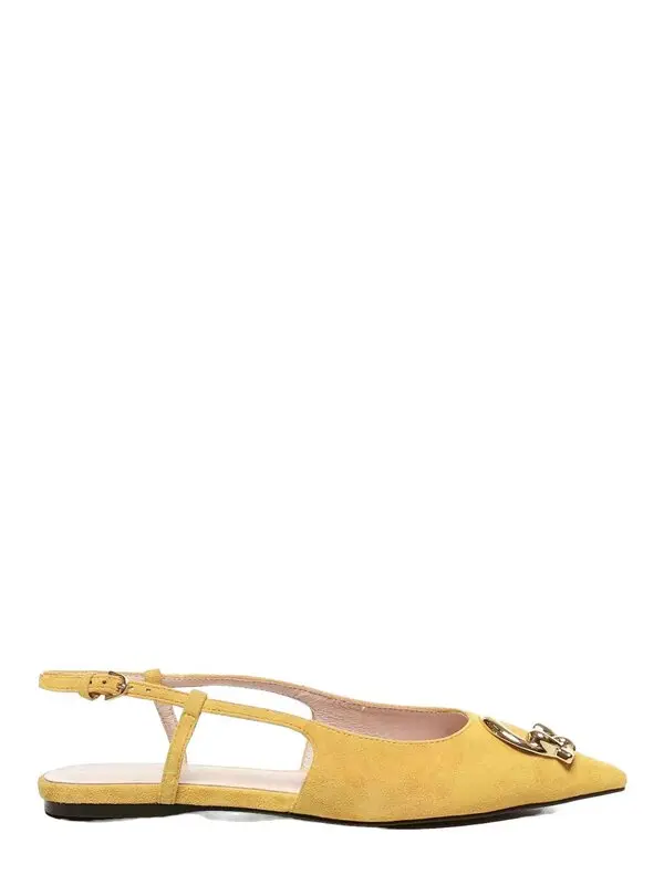 COCCINELLE C-me Slingback Flats - Yellow