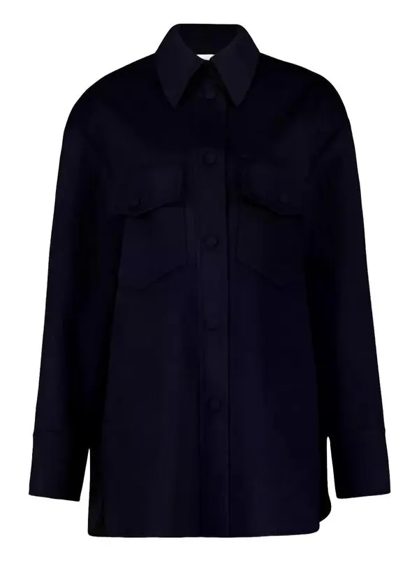 Stella McCartney Wool Shirt - Blue