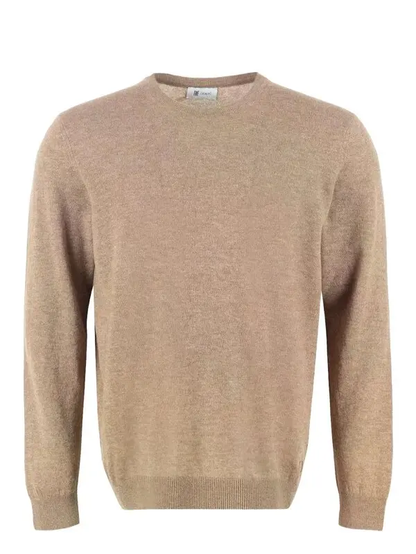 THE (ALPHABET) Cashmere-blend Jumper - Brown