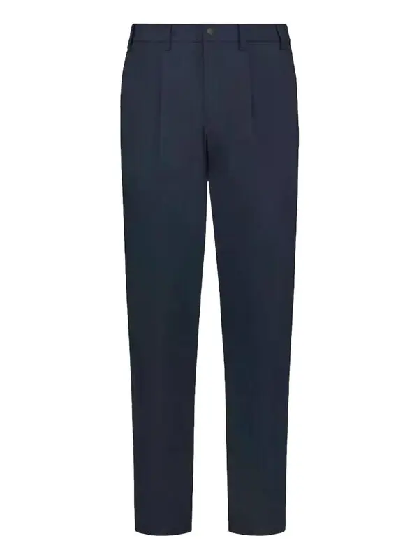 PEOPLE OF SHIBUYA Kobra Pleat-detailed Trousers - Blue