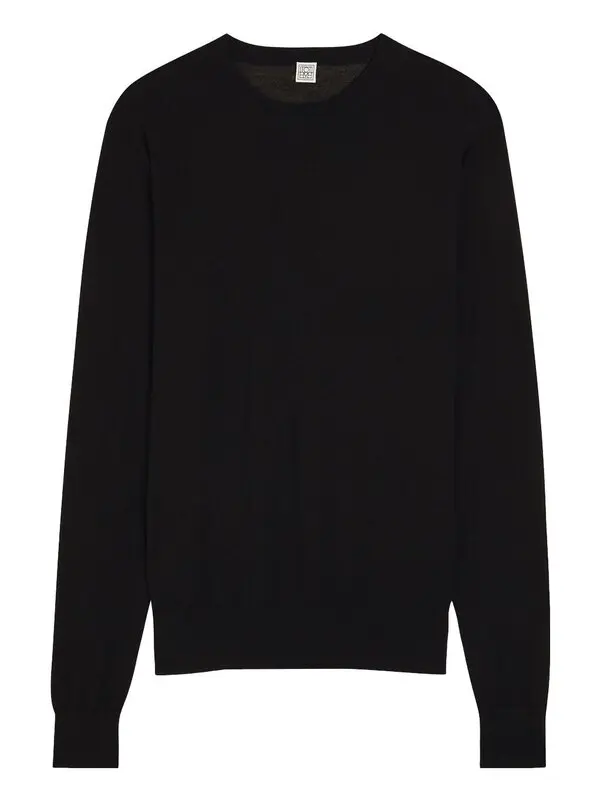 TOTEME Wool-blend Jumper - Black