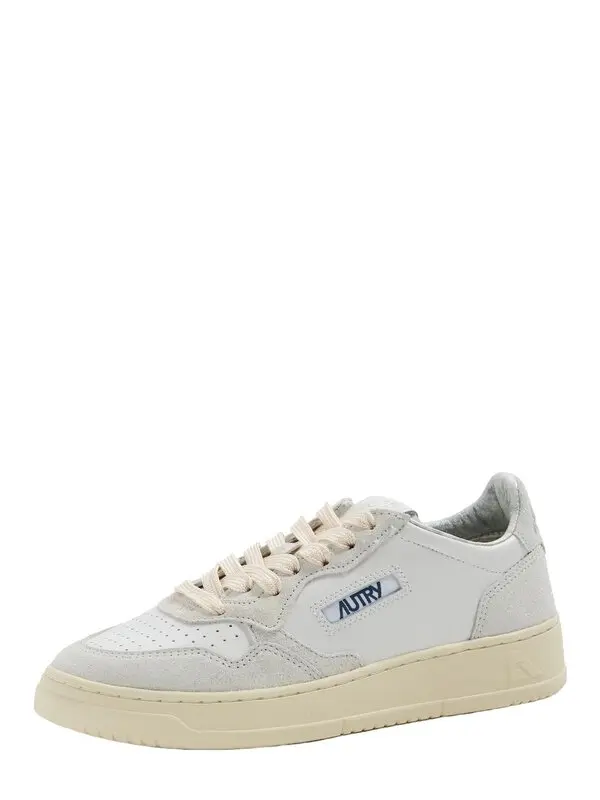 AUTRY Medalist Low Sneakers - Lea/stars White/white