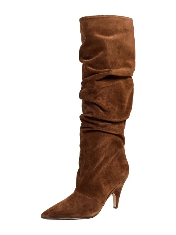 ALEXANDRE BIRMAN Tati Slouch Boots - Rich Brown