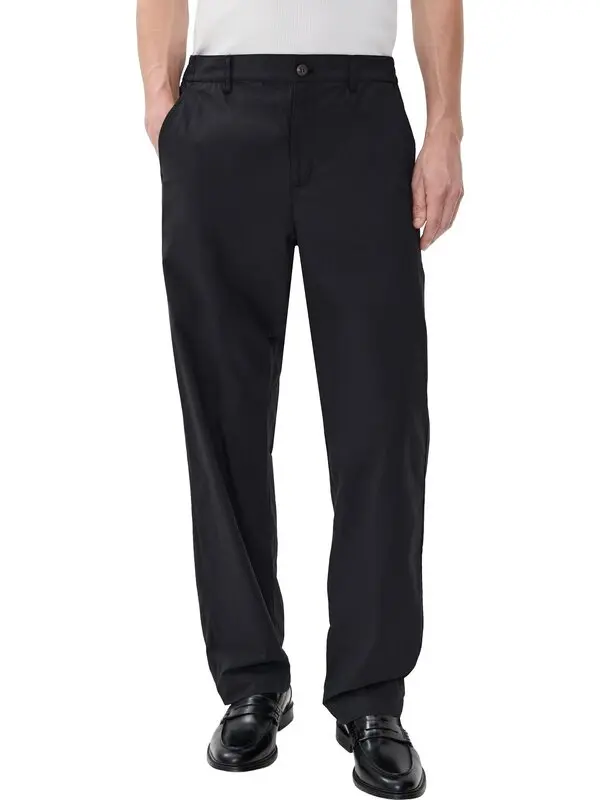 LES DEUX Pino Crisp Pants - Black