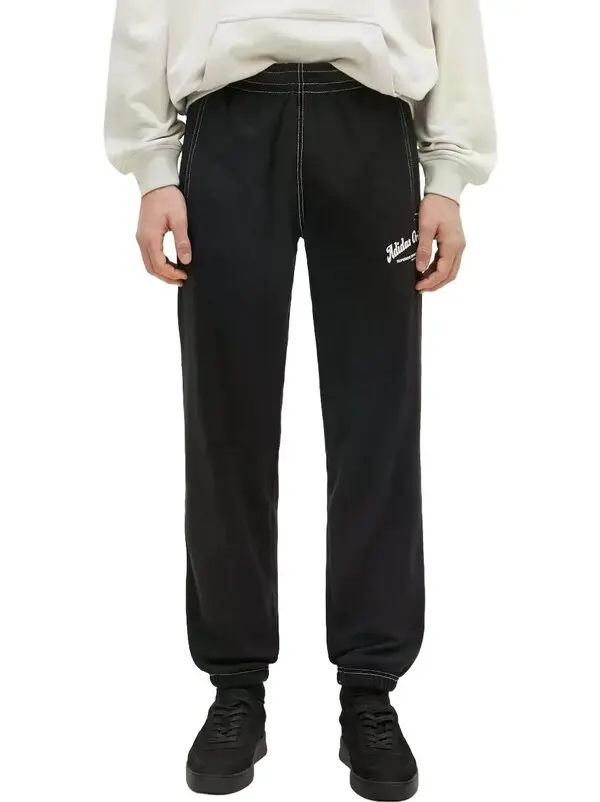 Adidas Cotton Track Pants - Black