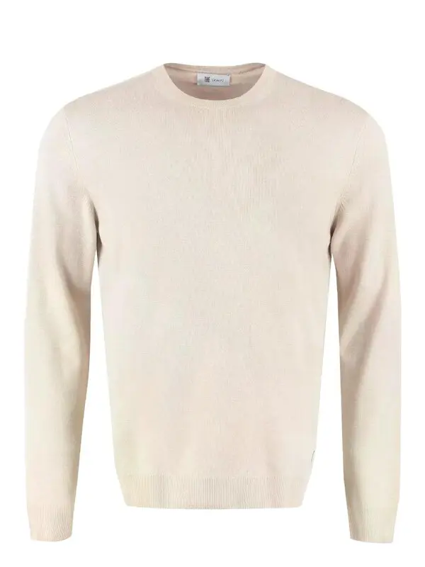 THE (ALPHABET) Wool Jumper - Neutrals