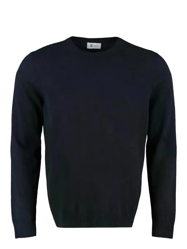 THE (ALPHABET) Crew-neck Jumper - Black