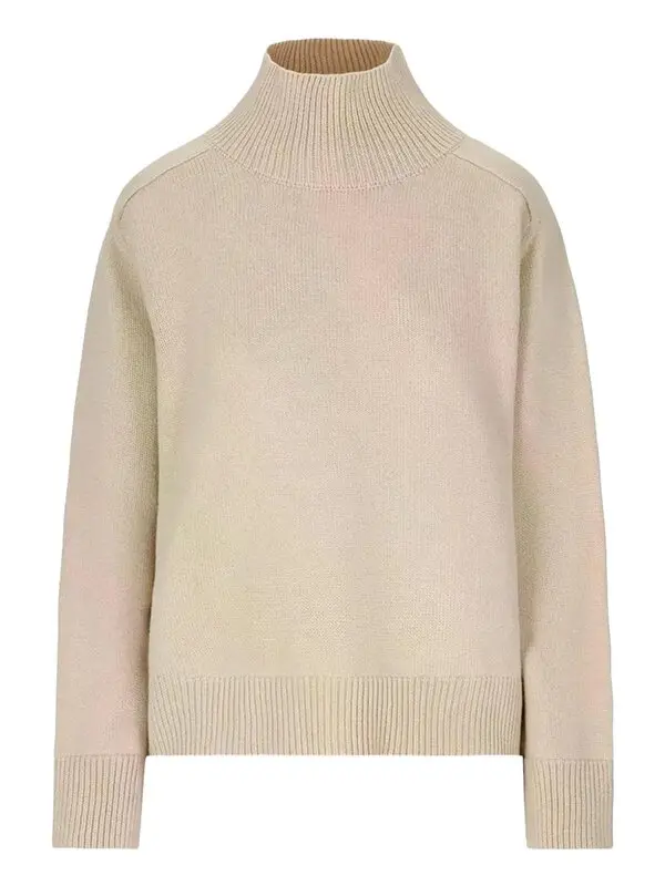 ETHER Libra High-neck Sweater - Neutrals