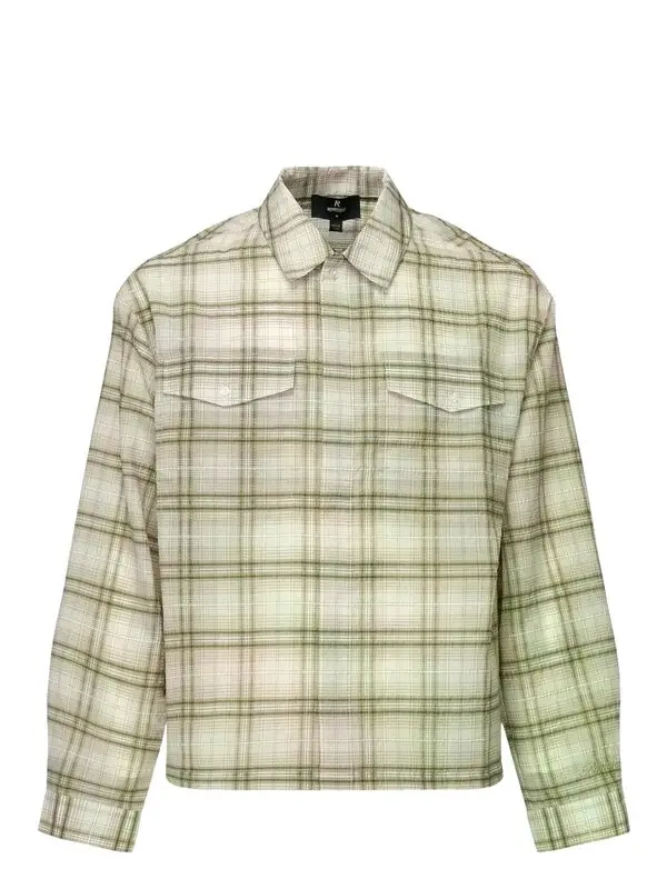 REPRESENT Checked Pocket Shirt - Green