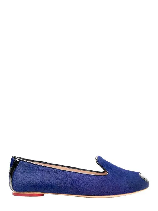 Hogan Heart-detail Ballet Flats - Blue