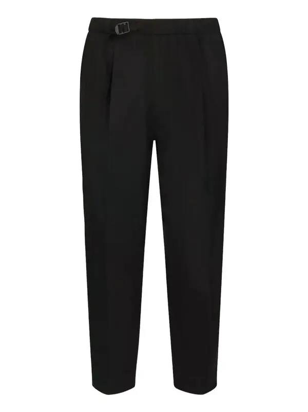 BE ABLE Buckle-fastening Elasticated-waist Trousers - Black