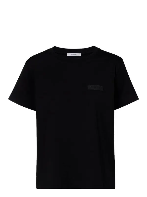 Givenchy Logo Cotton Jersey T-shirt - Black