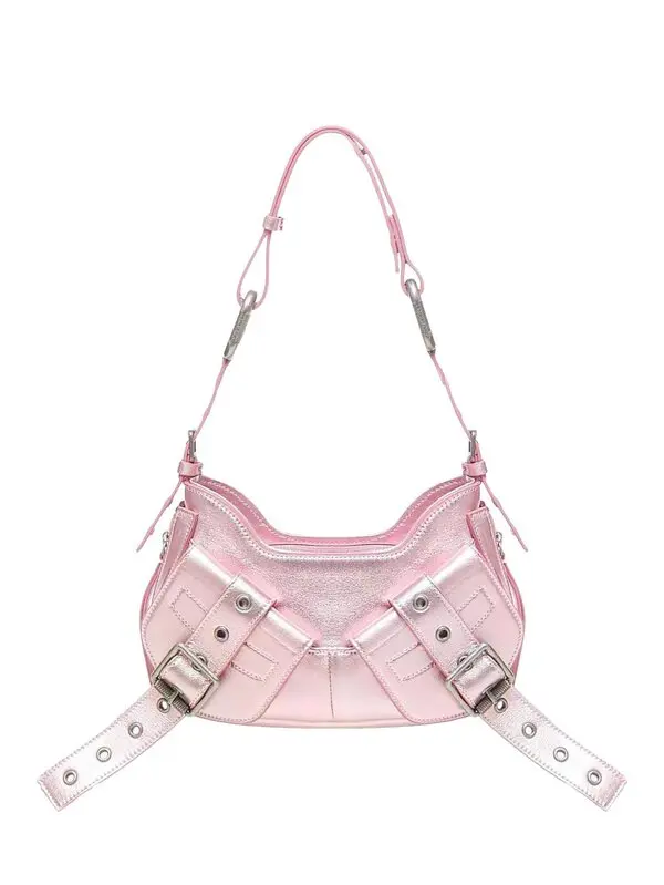 BIASIA Buckle Detail Shoulder Bag - Pink