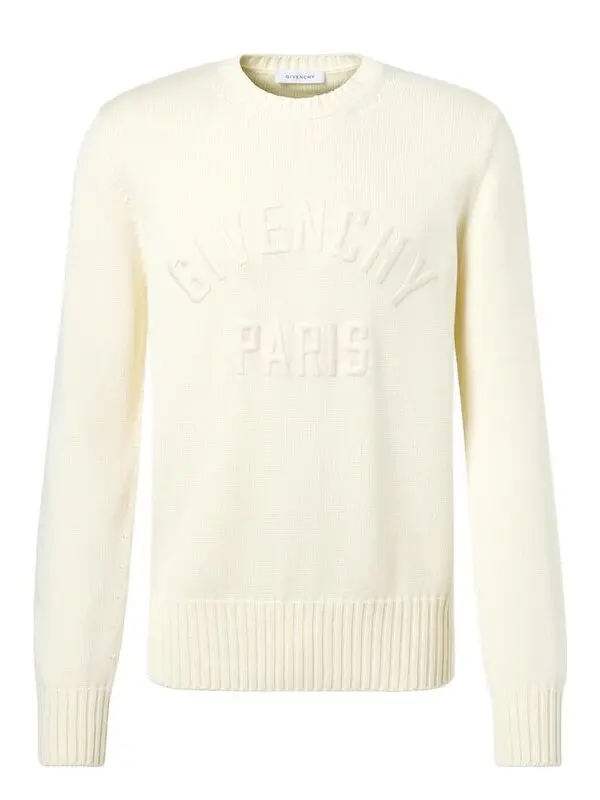 Givenchy Paris Cotton Sweater - Yellow