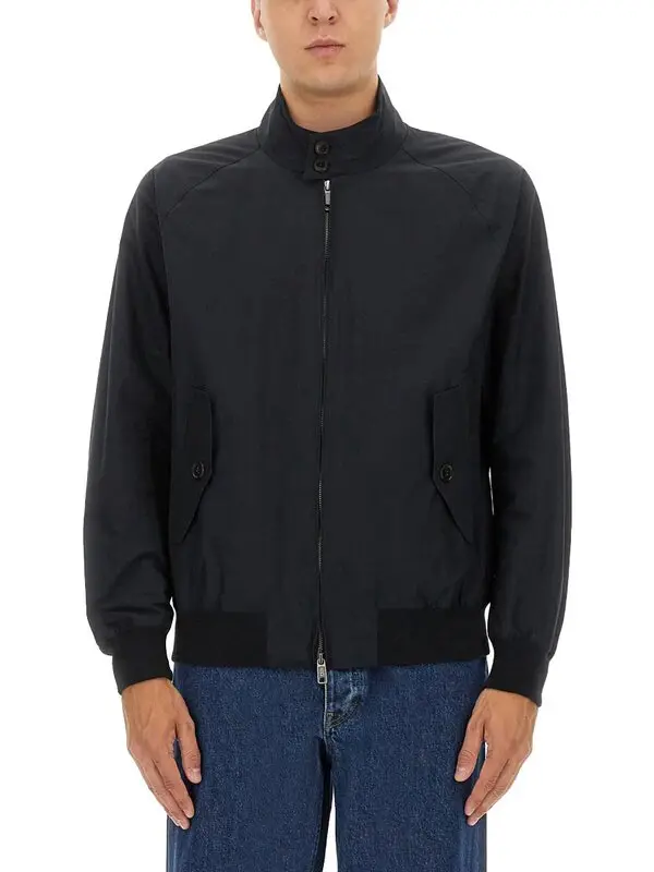 BARACUTA G9 Harrington Jacket - Blue