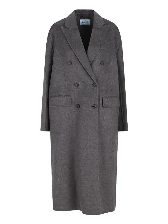 Prada Long Coat - Gray