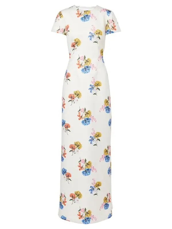 EMILIA WICKSTEAD Fosette Floral Maxi Dress - Multicoloured