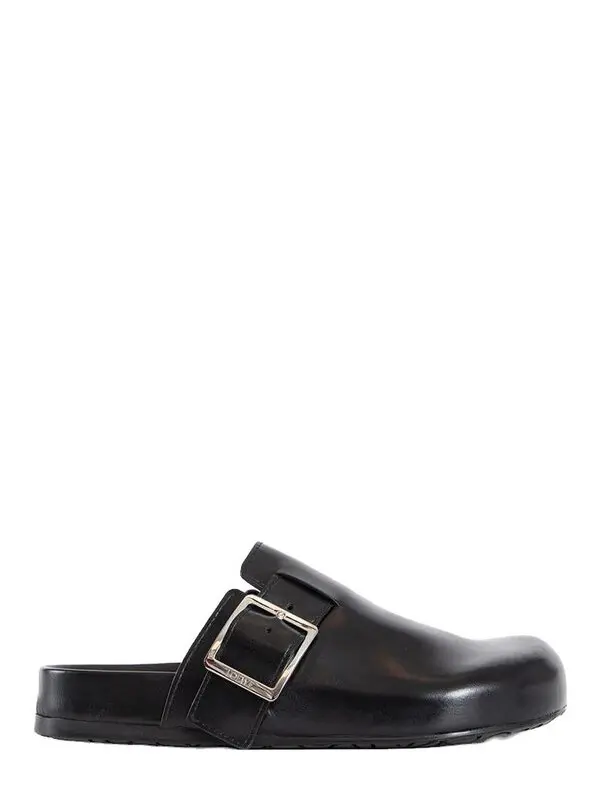 Loewe Ease Buckle Mule - Black