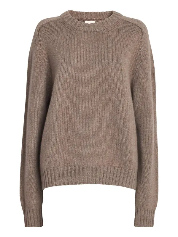 Khaite Cashmere Mae Sweater - Brown