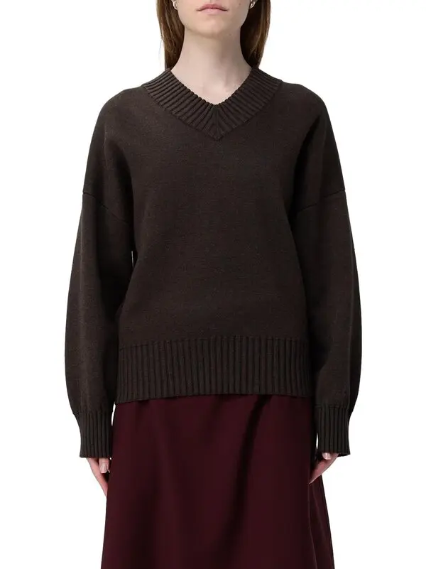 Bottega Veneta V-neck Sweater - Brown