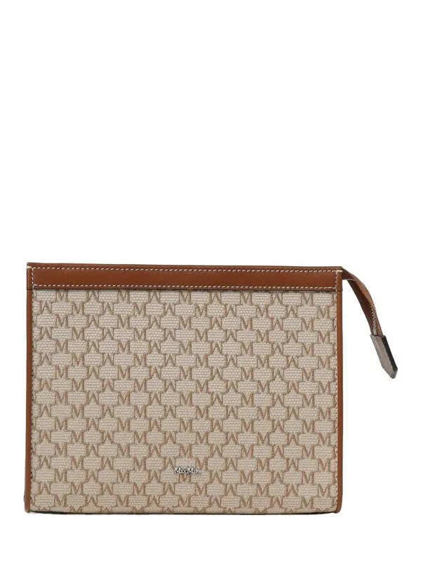 Max Mara Monogram Tote Bag - Brown